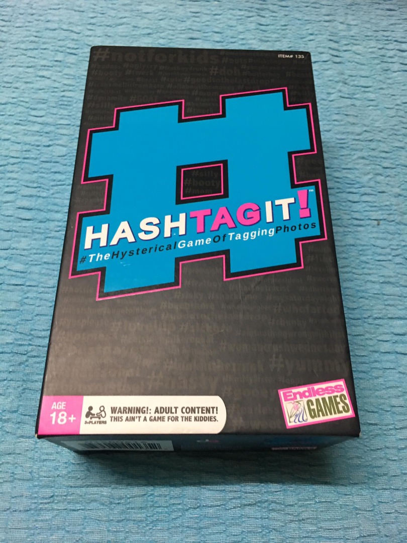 Hash Tag It! - The Hysterical Game of Tagging Photos, Hobbies & Toys ...