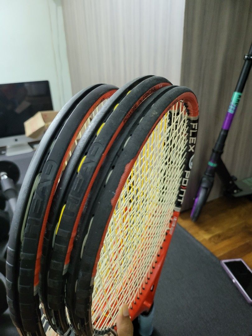 Head Radical Flexpoint Oversize Tennis Racket, Sports Equipment, Sports ...