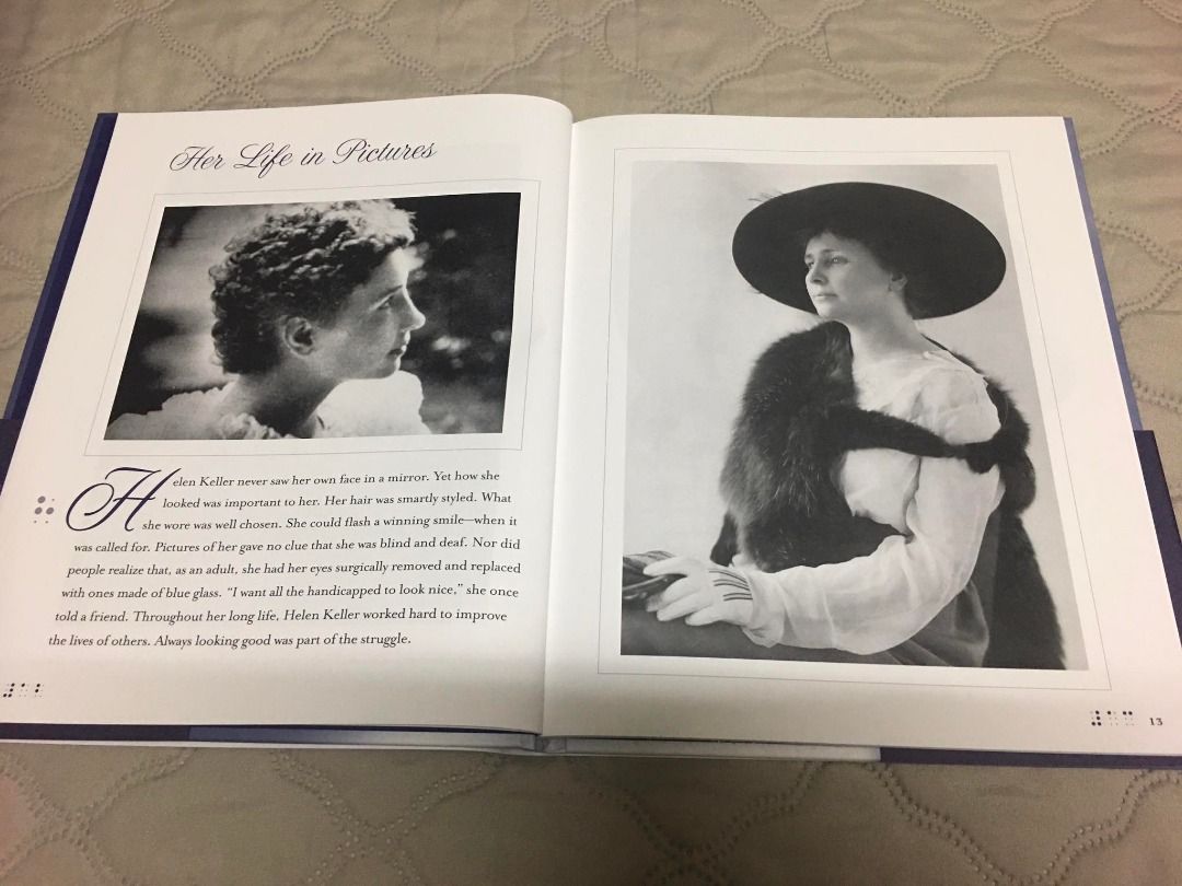 Helen Keller - Her Life In Pictures, Hobbies & Toys, Books & Magazines ...