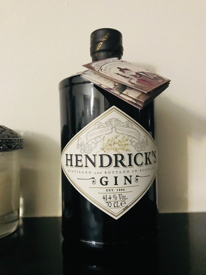 Hendrick’s Gin 700ml, Food & Drinks, Alcoholic Beverages on Carousell