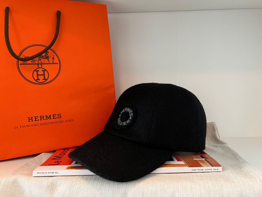 Hermes Sellier Cap, Luxury, Apparel on Carousell