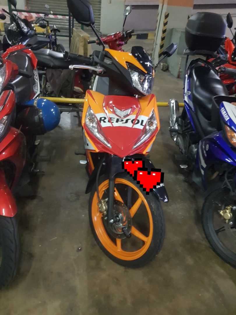 Honda Dash 125 Fi (2019- Repsol Edition), Motorbikes on Carousell