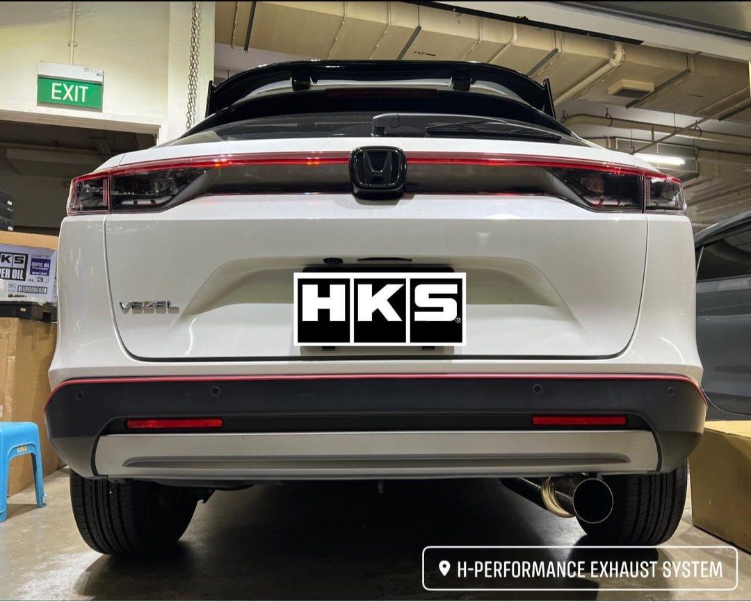 Honda Vezel Rv3/RV5 ( Upgrade HKS Silent Hi Power Exhaust System ), Car ...