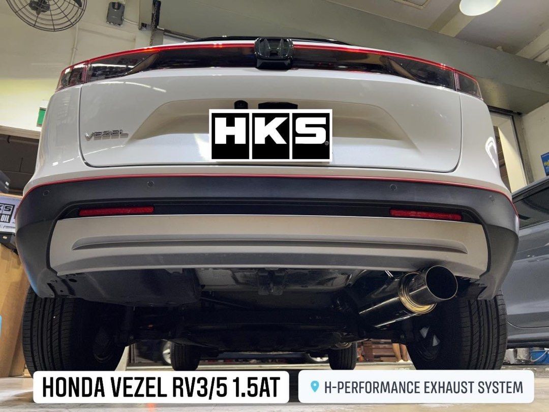 Honda Vezel Rv3/RV5 ( Upgrade HKS Silent Hi Power Exhaust System ), Car ...
