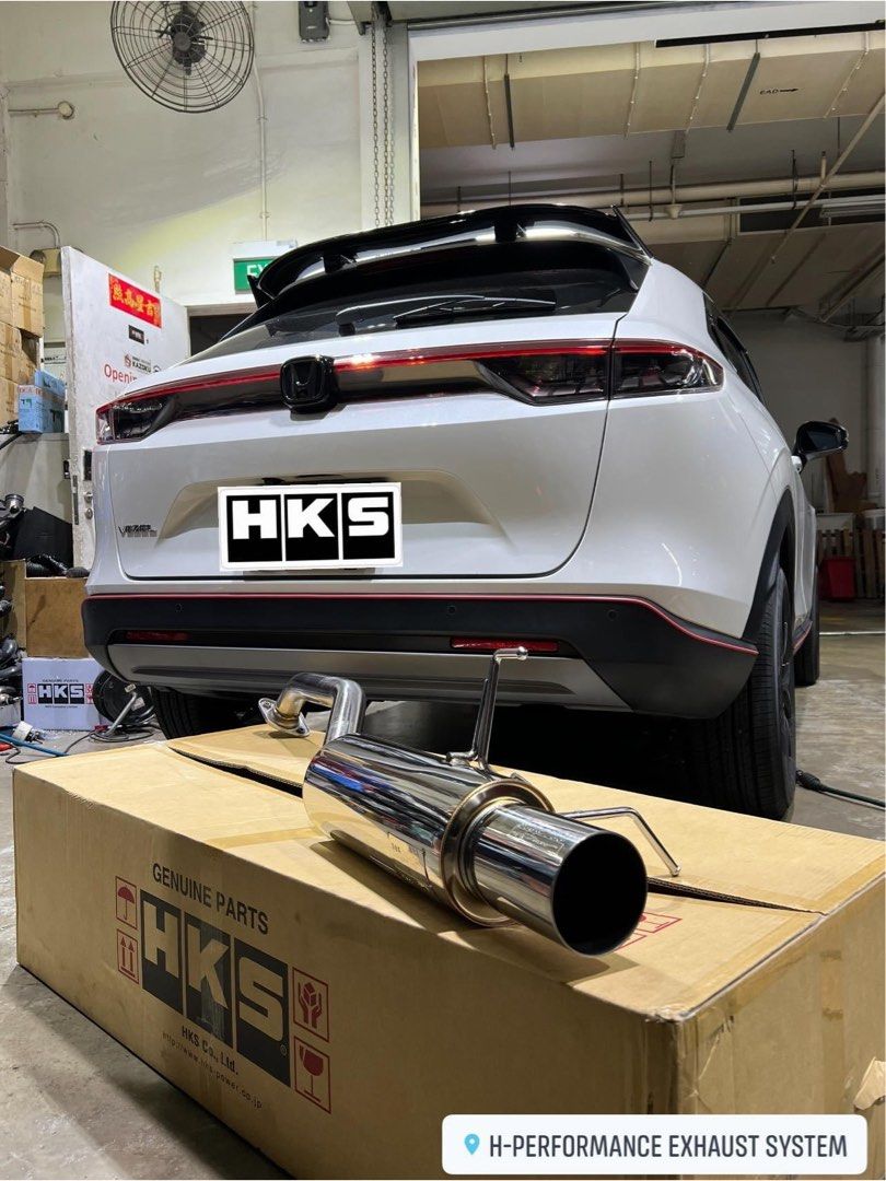Honda Vezel Rv3/RV5 ( Upgrade HKS Silent Hi Power Exhaust System ), Car ...