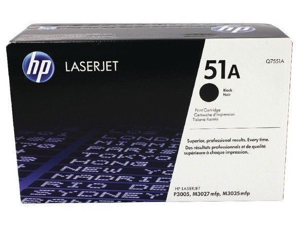 HP 51A | Q7551A | Toner Cartridge, Computers & Tech, Printers, Scanners ...