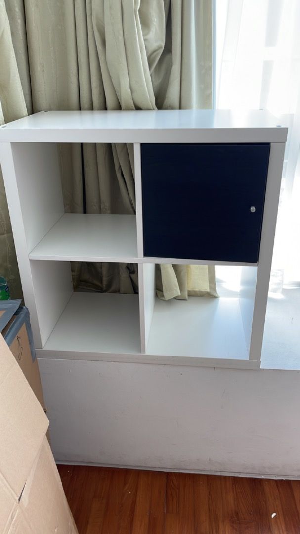 IKEA Kallax 2x2 shelves, Furniture & Home Living, Furniture, Shelves ...