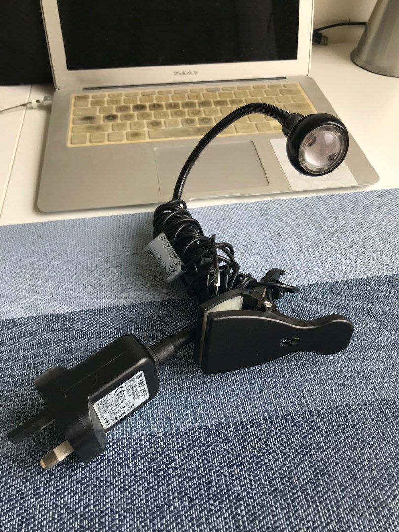 IKEA LED Clamp Spotlight, 傢俬＆家居, 燈飾及風扇, 燈飾 - Carousell