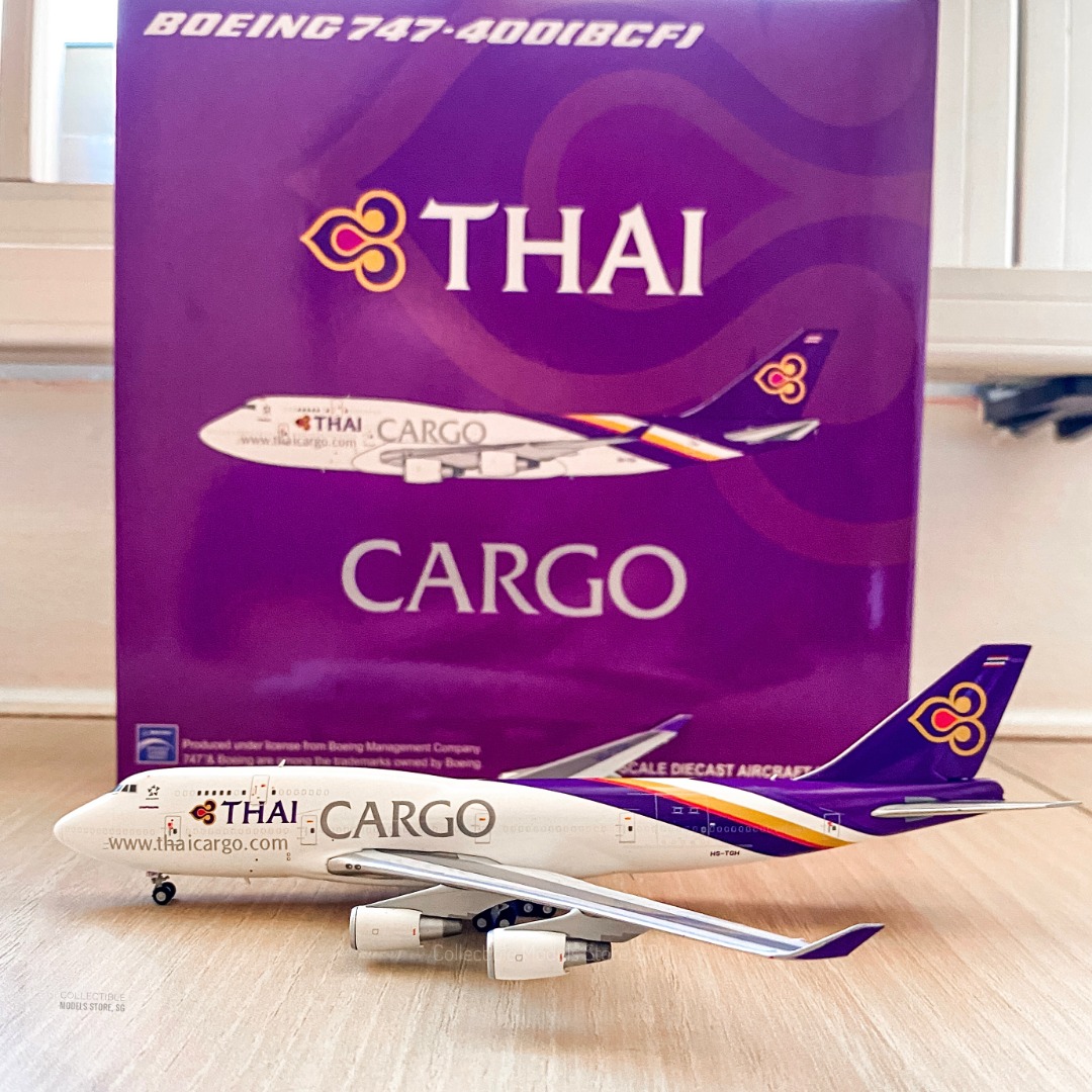 [DEFECT] JC WINGS THAI AIRWAYS CARGO BOEING B747-400(BCF) HS-TGH 1:400 ...