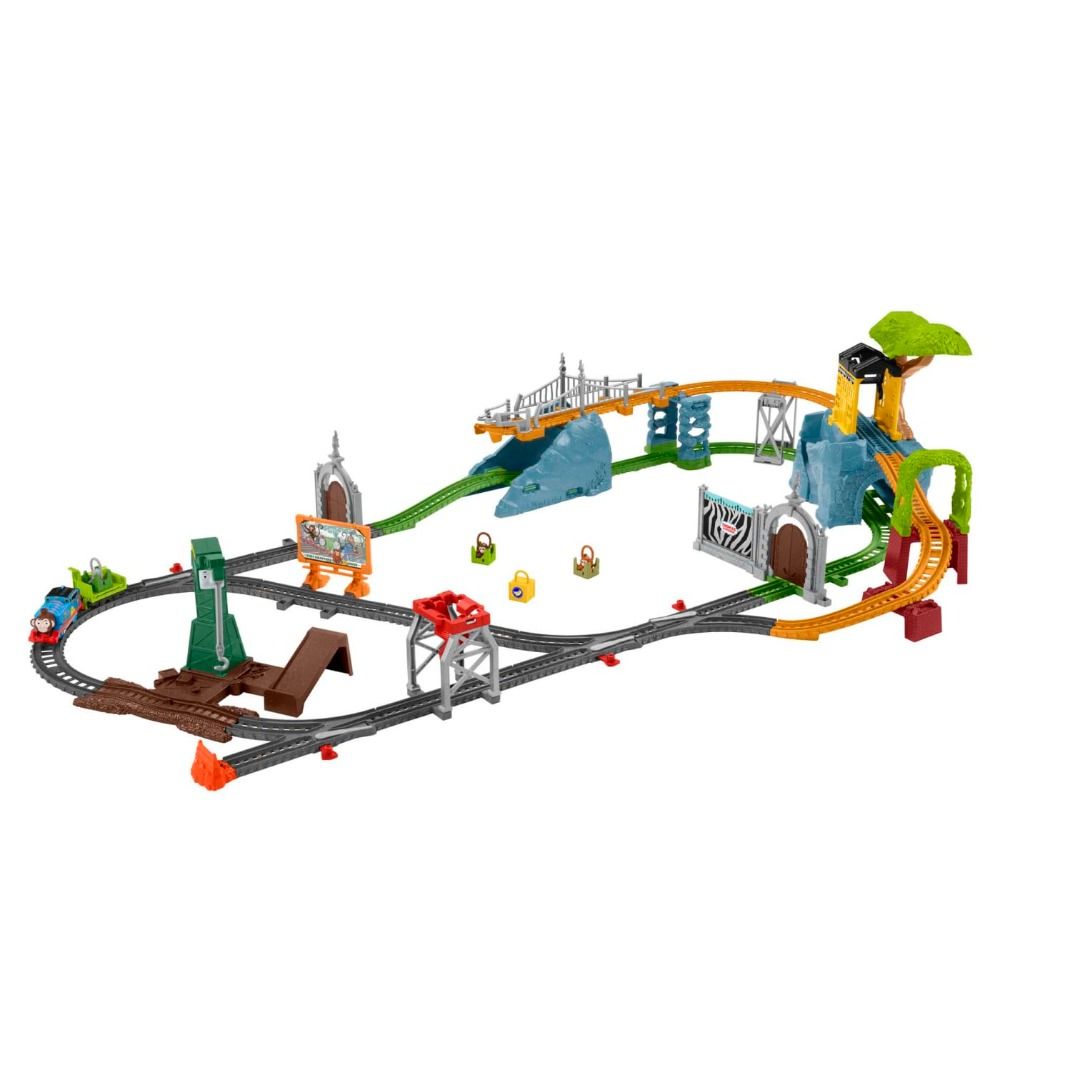 (PO)Fisher-Price Thomas & Friends Animal Park Monkey Adventure Set ...