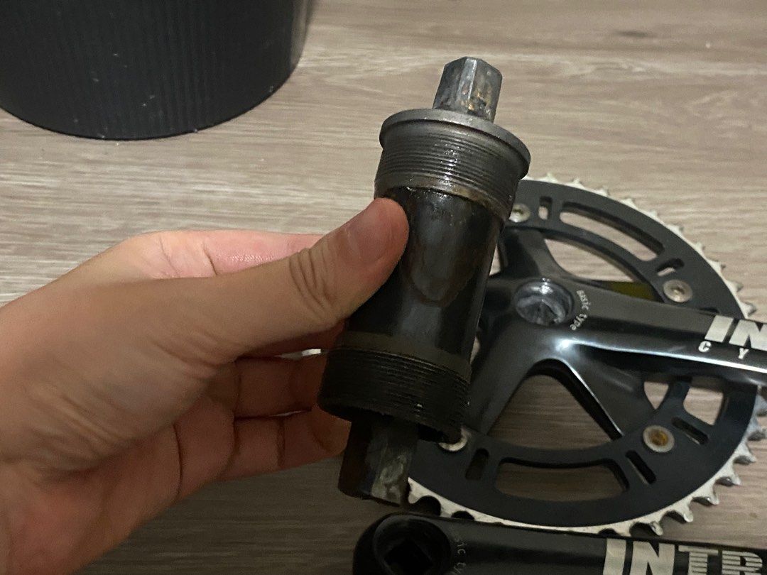 Intro 7 track crankset fixie fixed gear 46T 130bcd, Sports Equipment ...