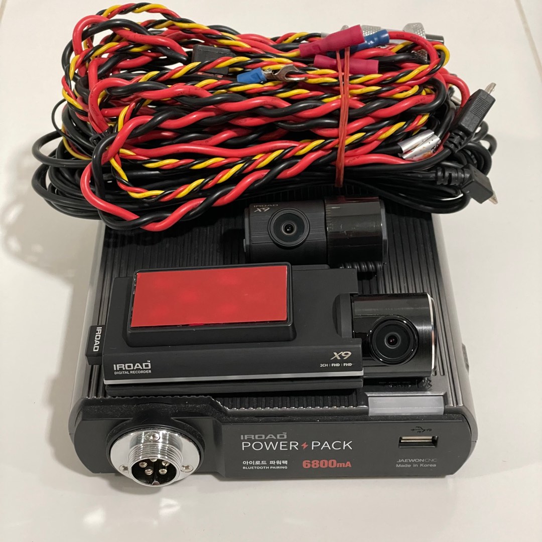 IROAD X9 + 6800mah powerpack., Car Accessories, Accessories on Carousell