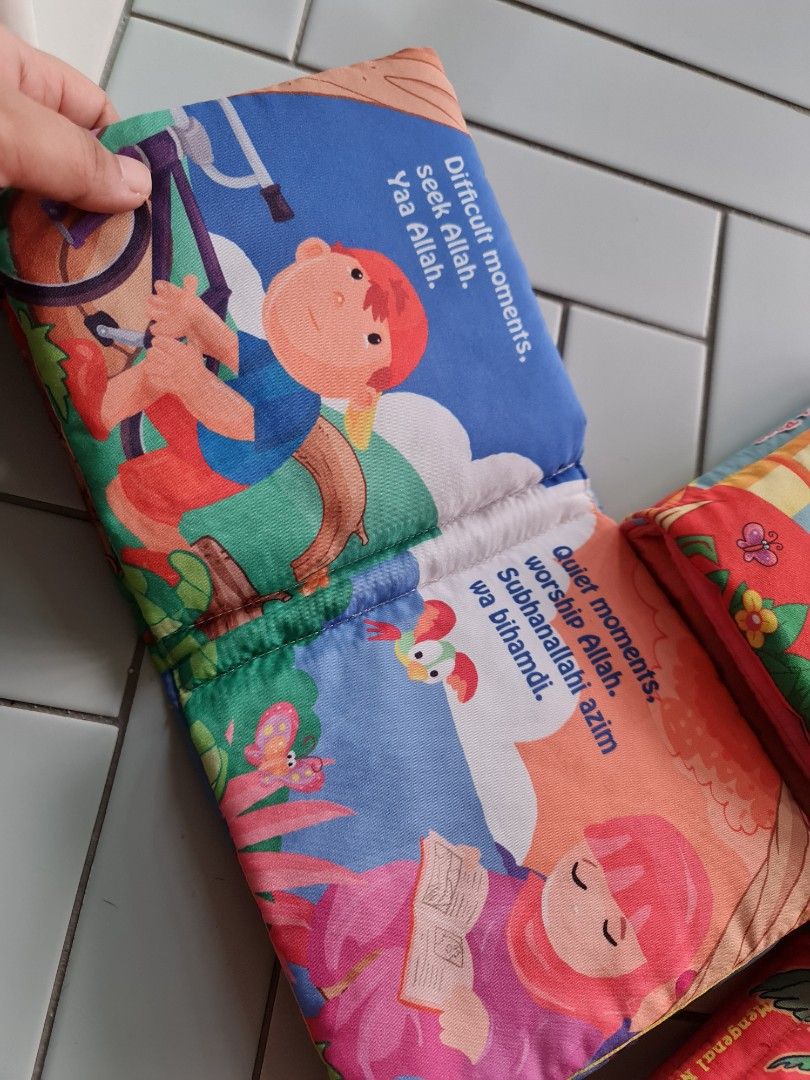 Islamic Soft Books for Toddlers, Babies & Kids, Infant Playtime on ...