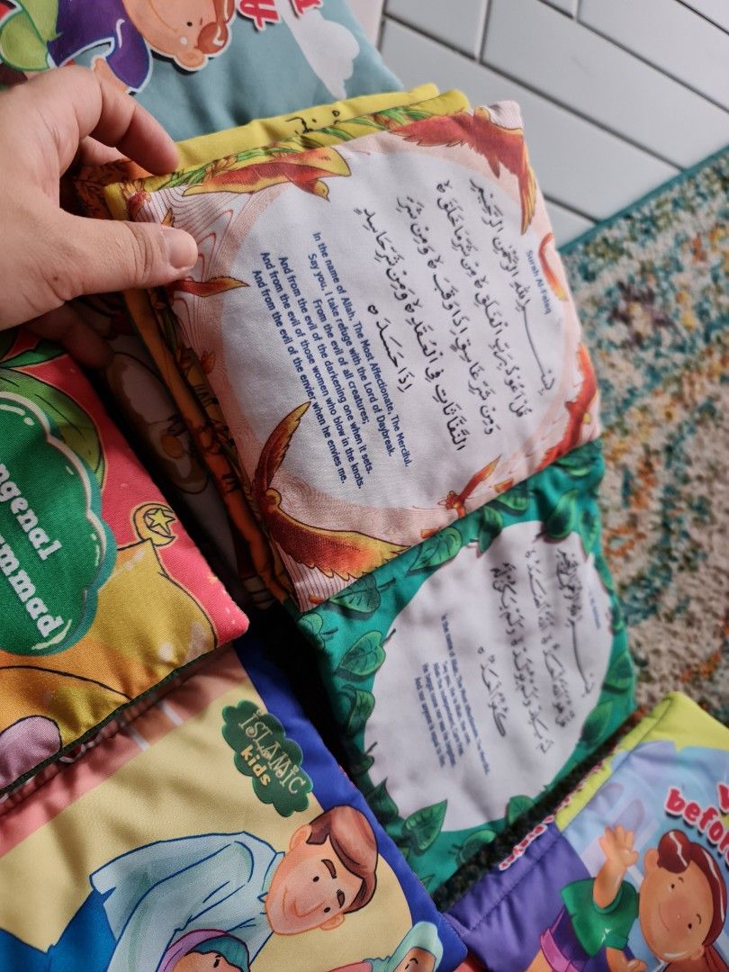 Islamic Soft Books for Toddlers, Babies & Kids, Infant Playtime on ...