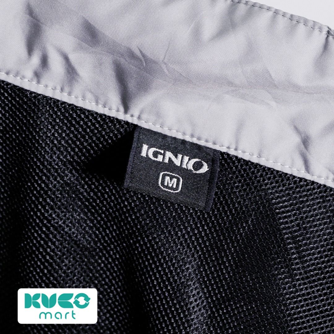 Jaket IGNIO - Hitam, Fesyen Pria, Pakaian , Baju Luaran di Carousell