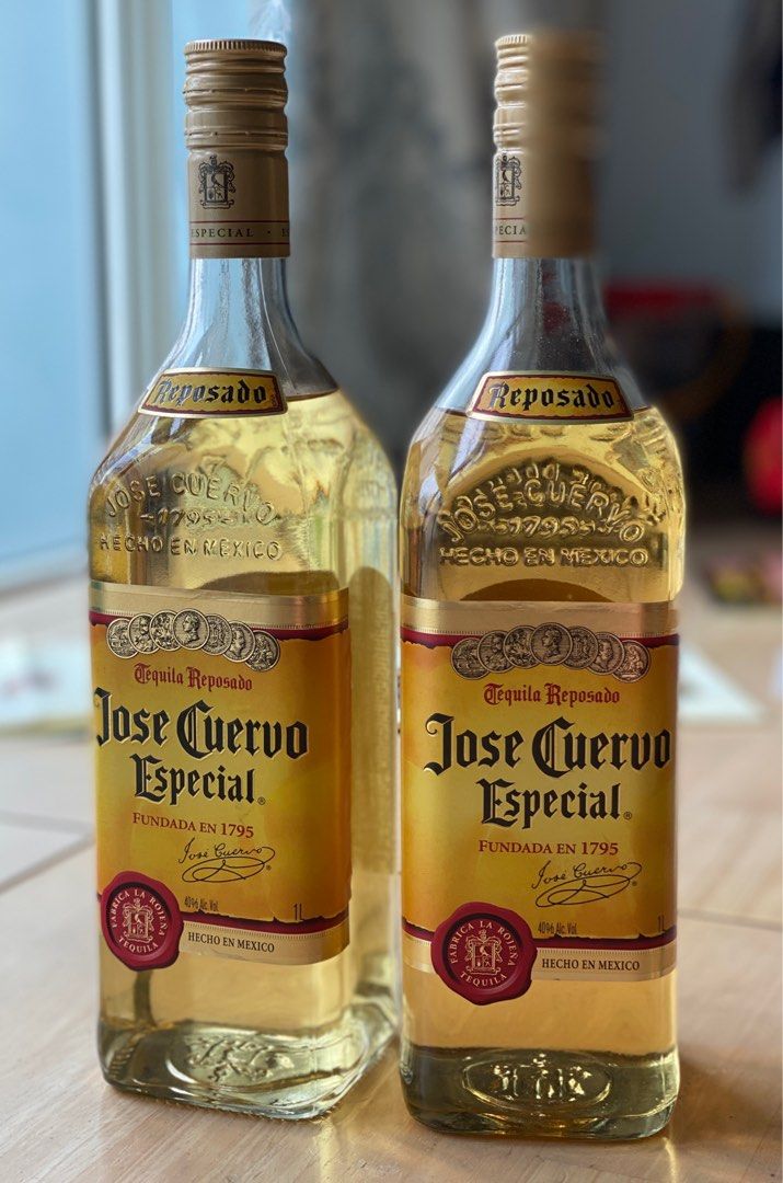 Jose Cuervo tequila 1 litre X 2, Food & Drinks, Alcoholic Beverages on ...