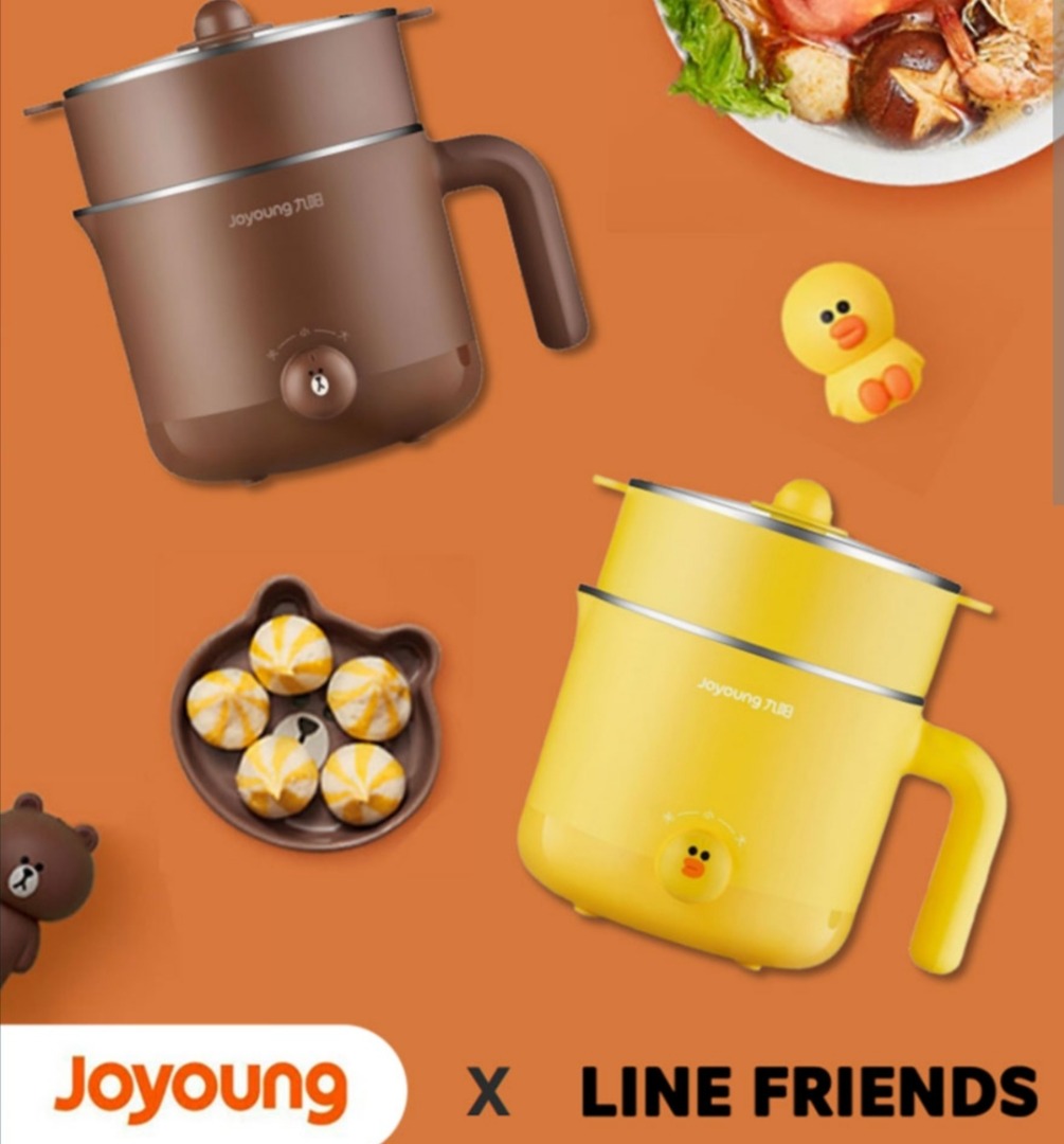 Joyoung (Line Friends) Stainless Steel Mini cooker-Multi Function ...