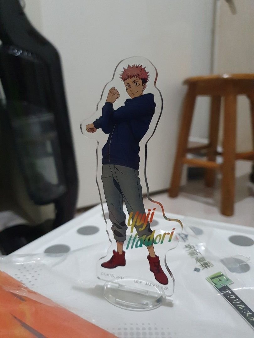 jujutsu kaisen acrylic stand yuji itadori kuji prize, Hobbies & Toys ...