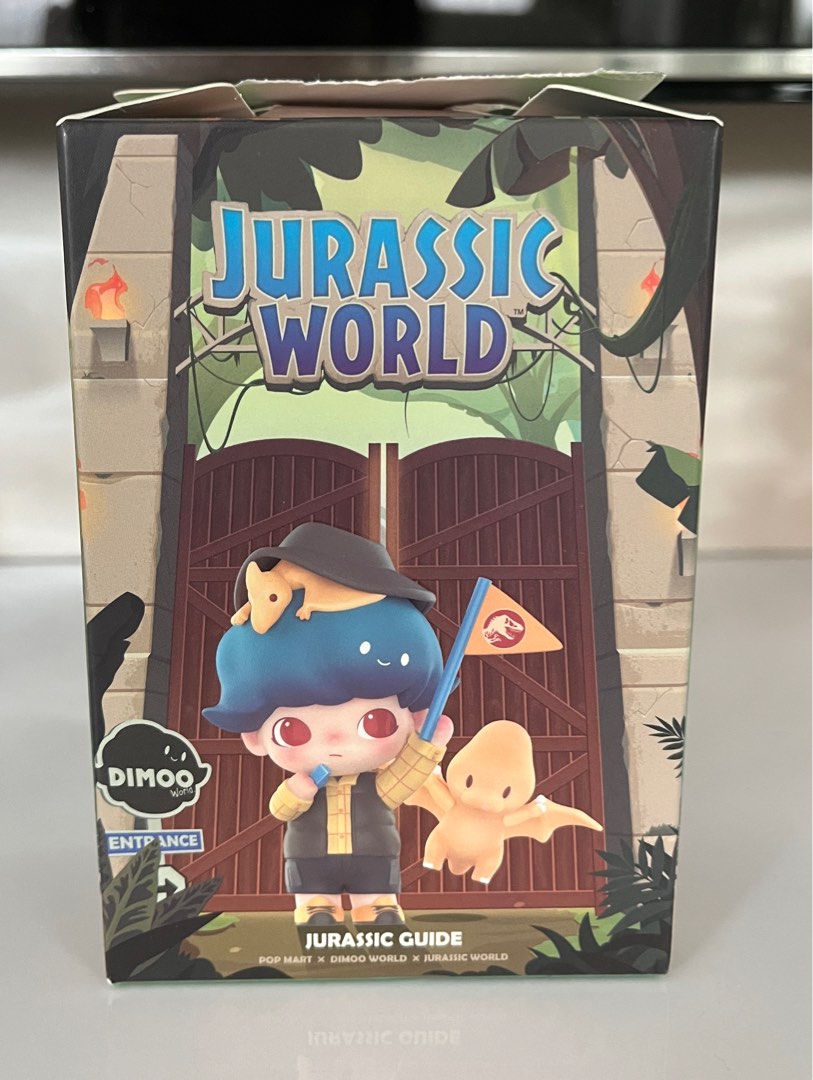 jurassic world popmart dimoo world pterosaur paraglider dinosaur ...