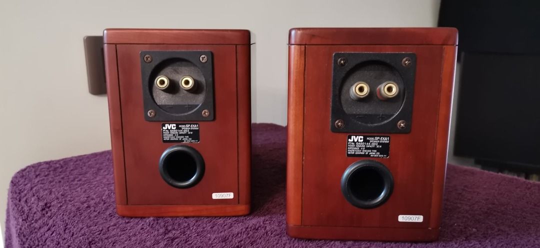 JVC EX-A1 Wood Cone speaker, 音響器材, Soundbar、揚聲器、藍牙喇叭、耳擴 - Carousell
