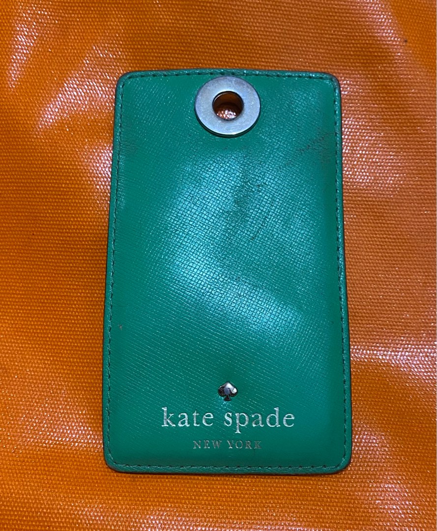 Kate spade new york bag tag authentic, Luxury, Bags & Wallets on Carousell