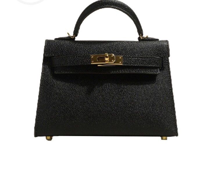 KELLY BAG BLACK, Luxury, Bags & Wallets on Carousell