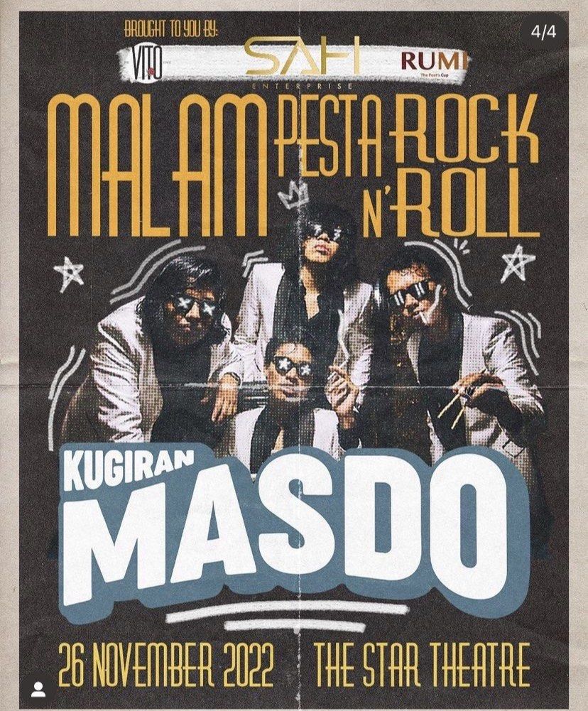 KUGIRAN MASDO TICKET x1, Tickets & Vouchers, Event Tickets on Carousell