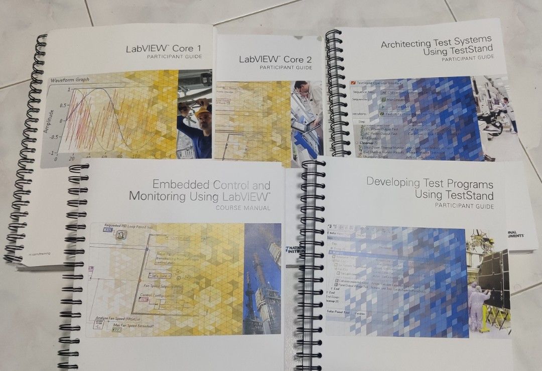 LabVIEW course materials, Hobbies & Toys, Books & Magazines, Textbooks ...