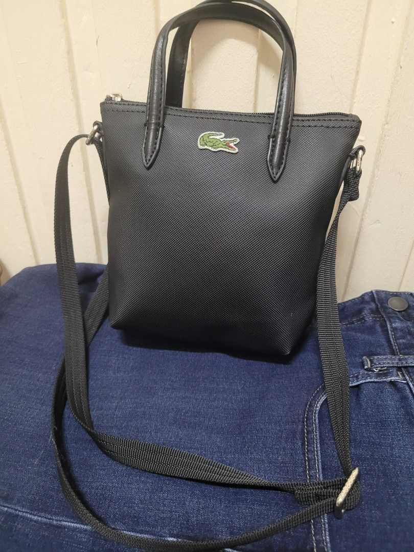 LACOSTE mini sling bag, Women's Fashion, Bags & Wallets, Cross-body ...