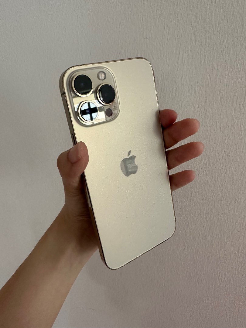 [lady user] iphone 13 pro max gold 256gb, Mobile Phones & Gadgets ...