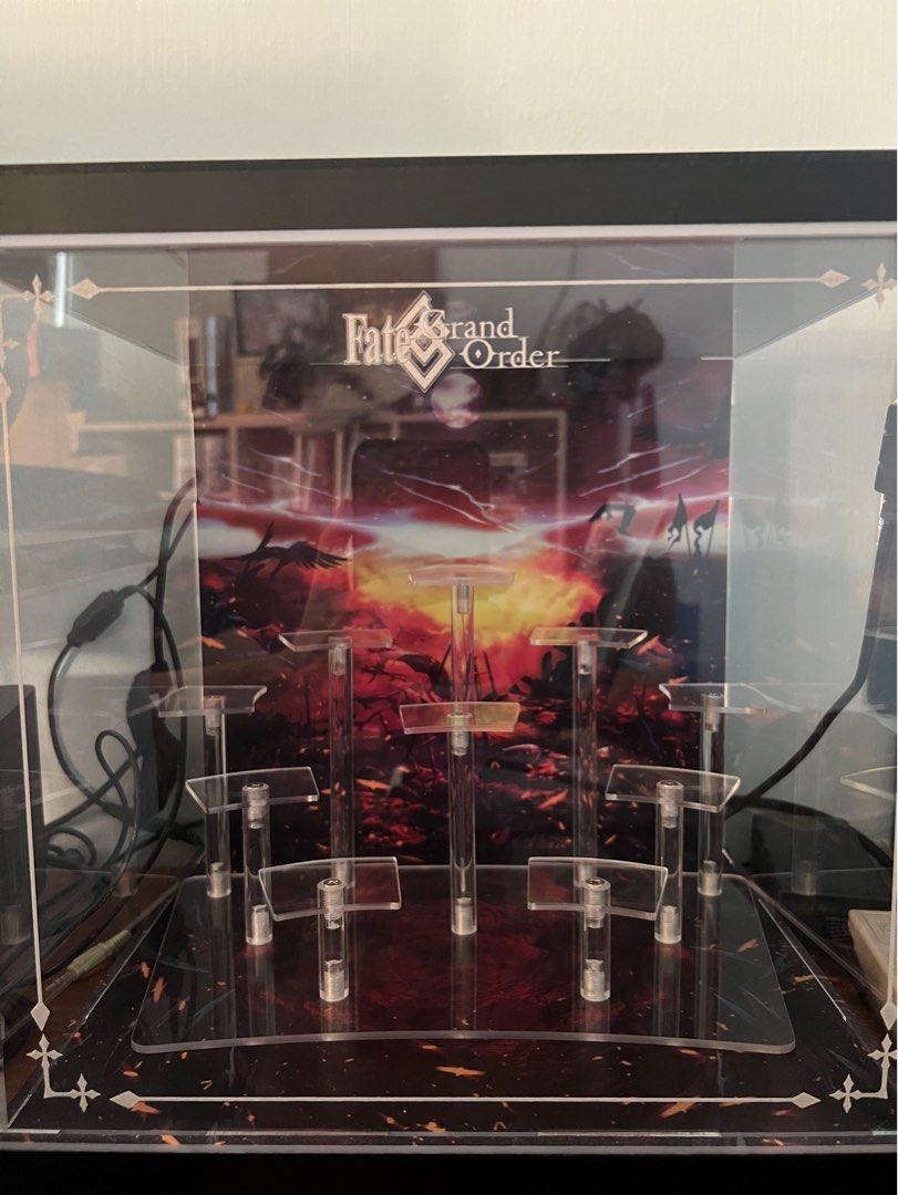 LED Acrylic Display Case for anime figures, Hobbies & Toys, Toys ...