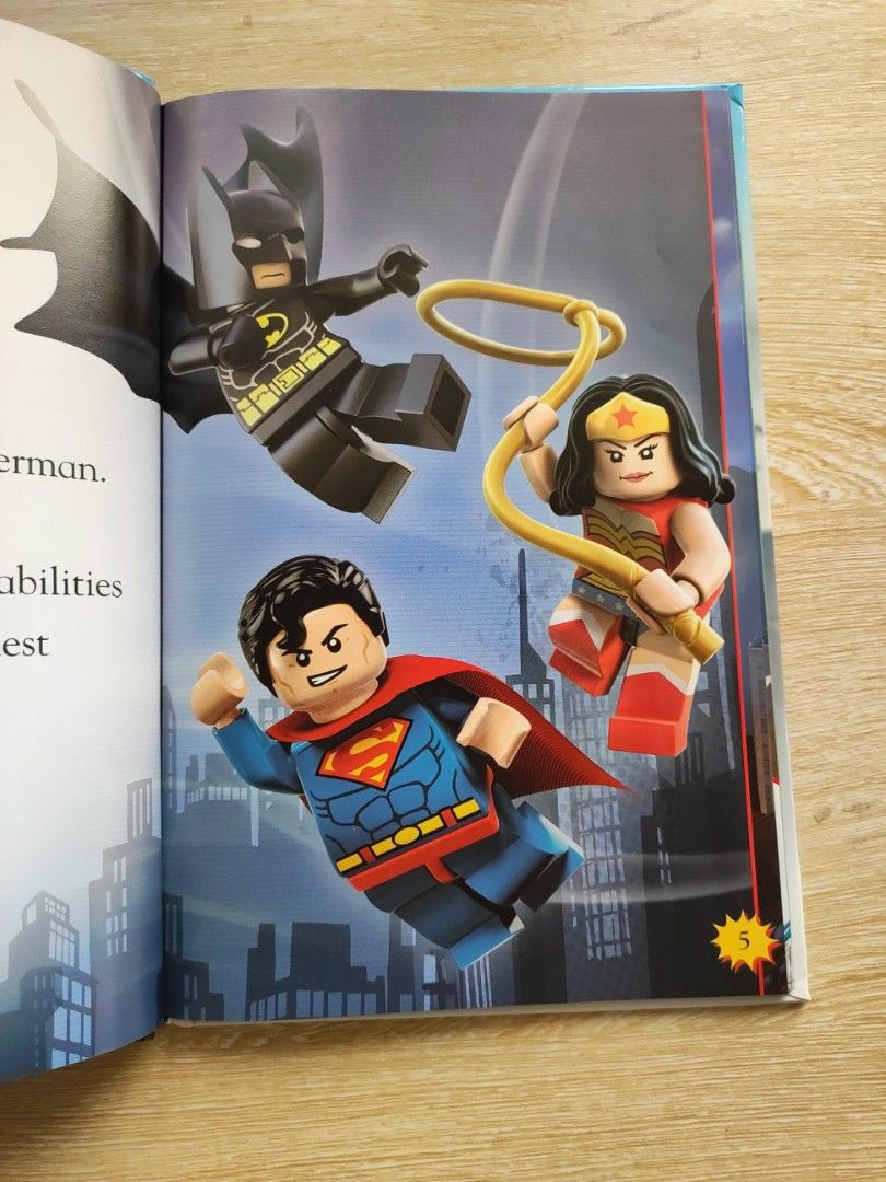 Lego DC super heroes batman, wonderwoman, superman, Hobbies & Toys ...