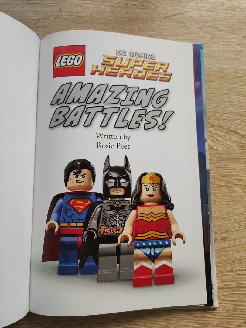 Lego DC super heroes batman, wonderwoman, superman, Hobbies & Toys ...