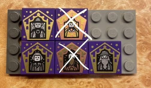 Lego Harry Potter wizard card tile (Last 3), Hobbies & Toys, Toys ...