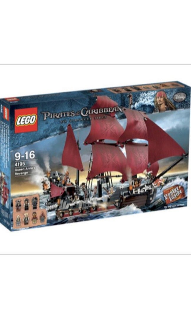 LEGO Queen Anne Revenge 4195 (unopened box), Hobbies & Toys, Toys ...