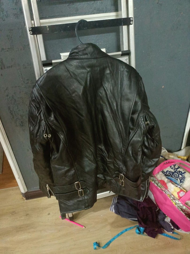 Lether Jacket Horns Works, Men's Fashion, Coats, Jackets and Outerwear on Carousell