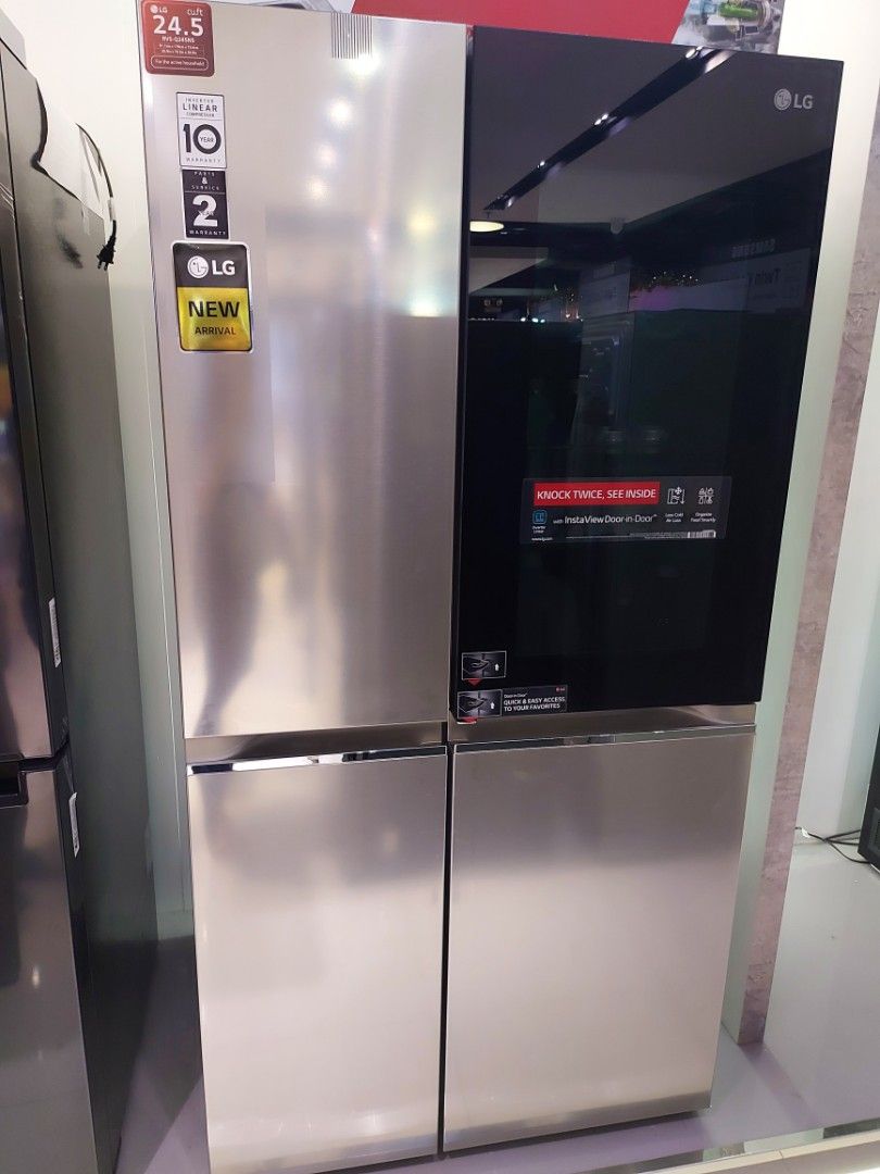 LG RVS-Q245NS Instaview Side by side Ref Sale, TV & Home Appliances ...