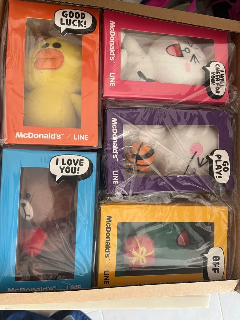 LINE FRIENDS MCDONALD, Hobbies & Toys, Memorabilia & Collectibles ...