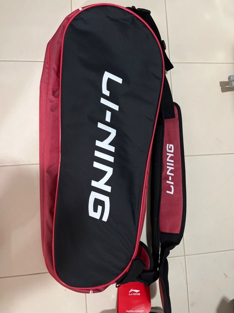 lining badminton racket bag, Sports Equipment, Other Sports Equipment ...
