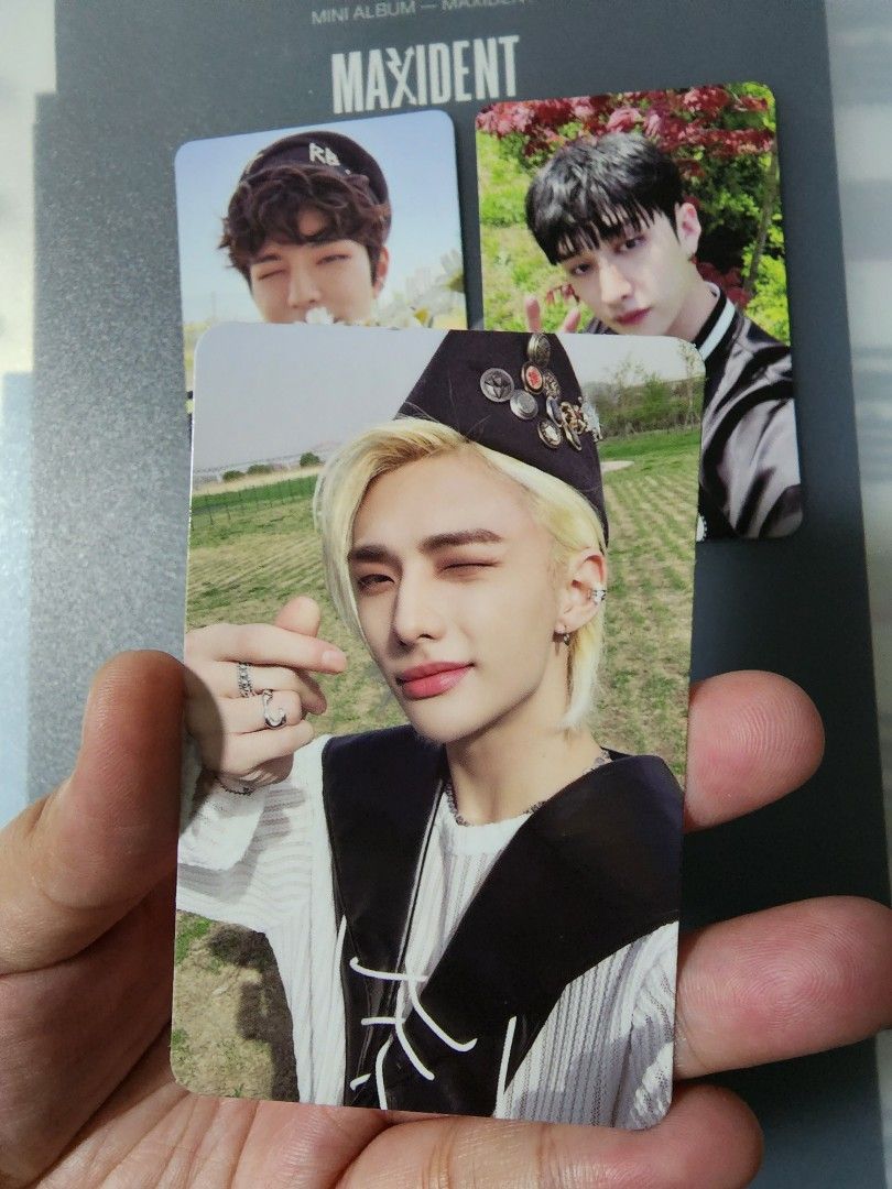 MAXIDENT VARIOUS PHOTOCARDS, Hobbies & Toys, Memorabilia & Collectibles ...