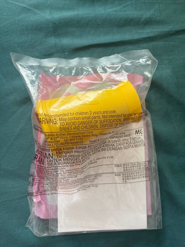 Mcdonald playset microphone MCD Happy meal toy, Hobbies & Toys, Toys ...