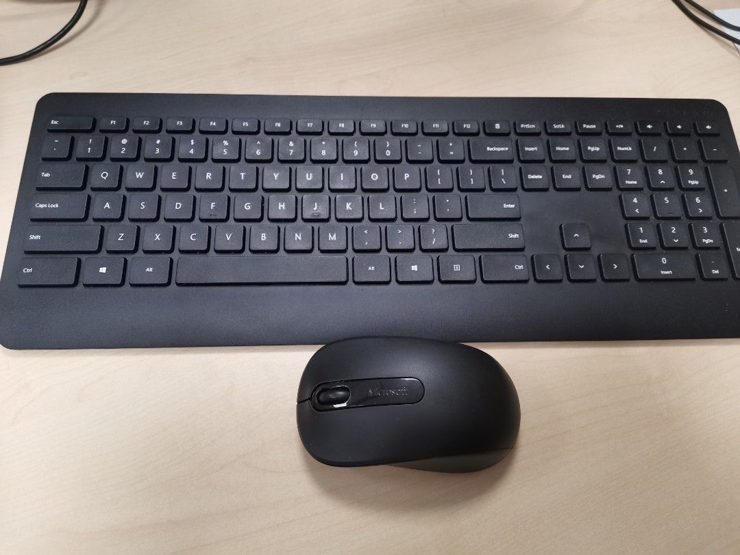 Microsoft mouse keyboard set, Computers & Tech, Parts & Accessories ...