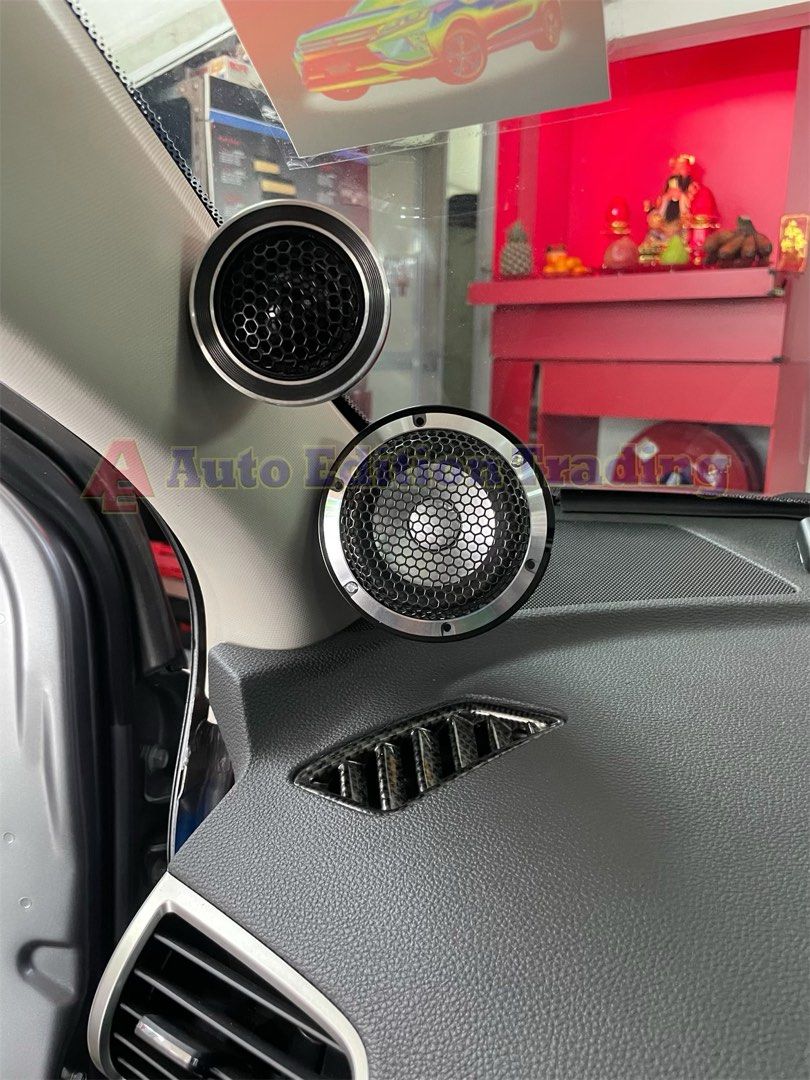 Mitsubishi Eclipse Cross on Rebec Car Audio 3 way speakers + Digital ...