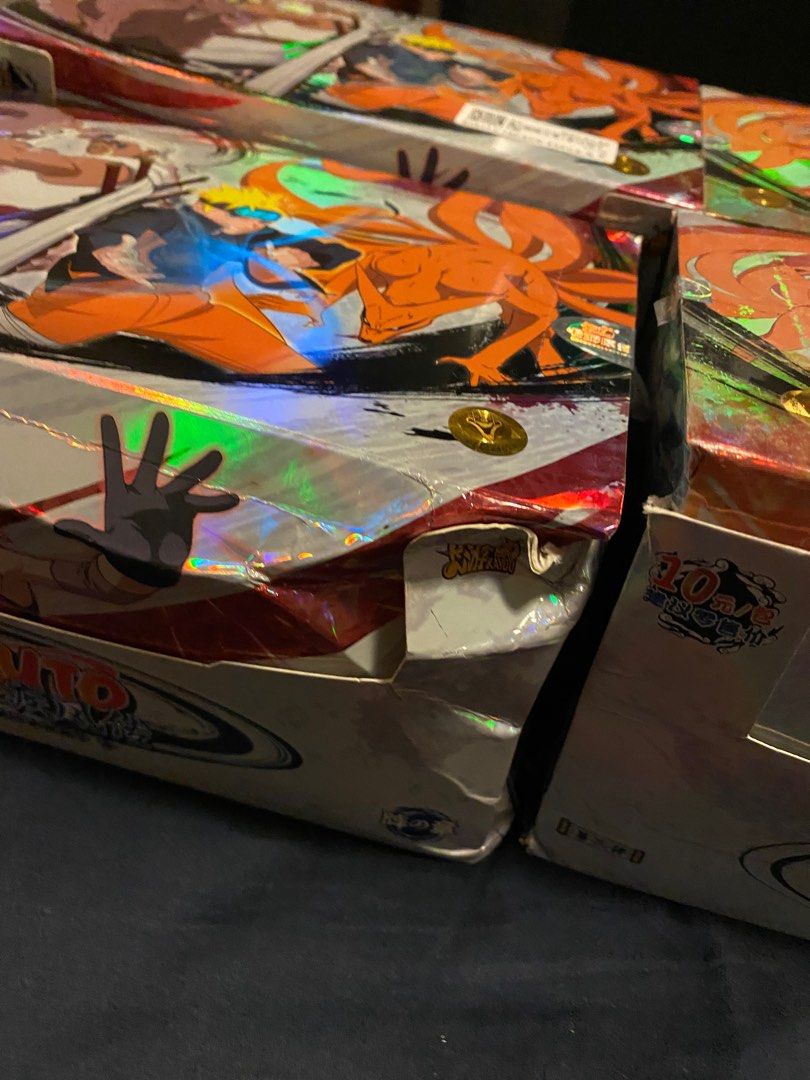 Naruto Kayou Tier 4 Sealed Booster Boxes Packs Collectible Trading Card ...