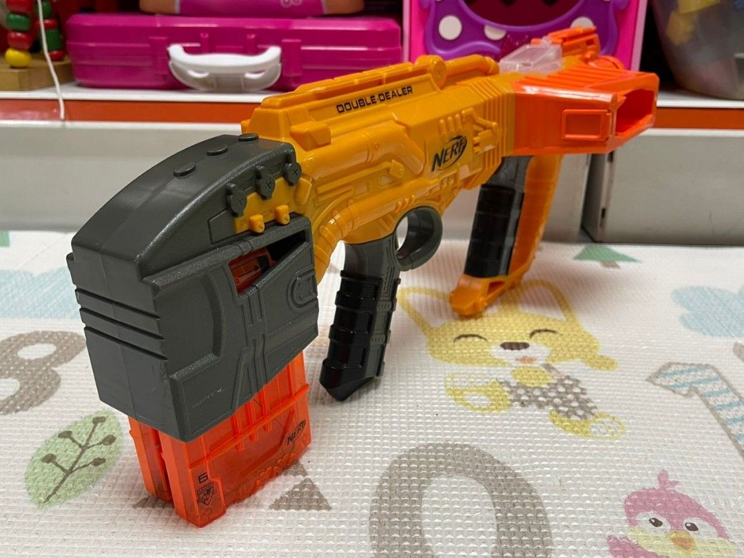 Nerf doomlands double dealer blaster, Hobbies & Toys, Toys & Games on ...