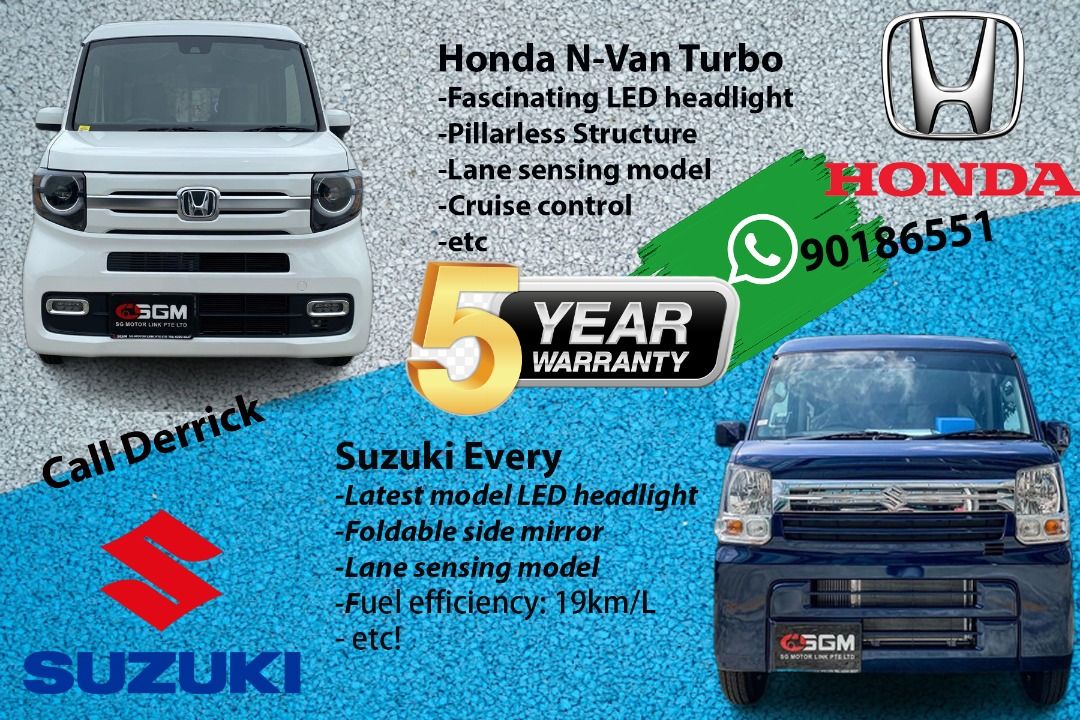 New/Pre-own Hiace, Townace, Dyna, N-Van, Every, Cabstar, BYD, NV200 ...