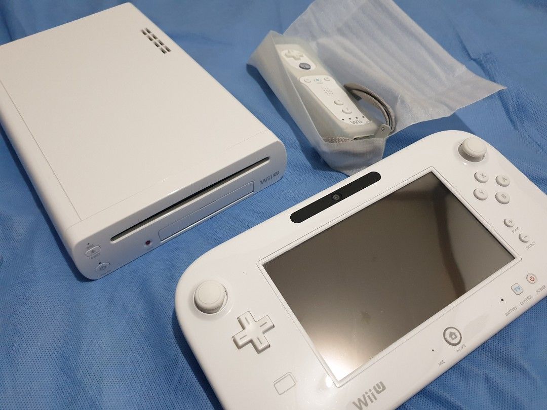 Nintendo Wii U 32gb Premium set Mint, Video Gaming, Video Game Consoles ...