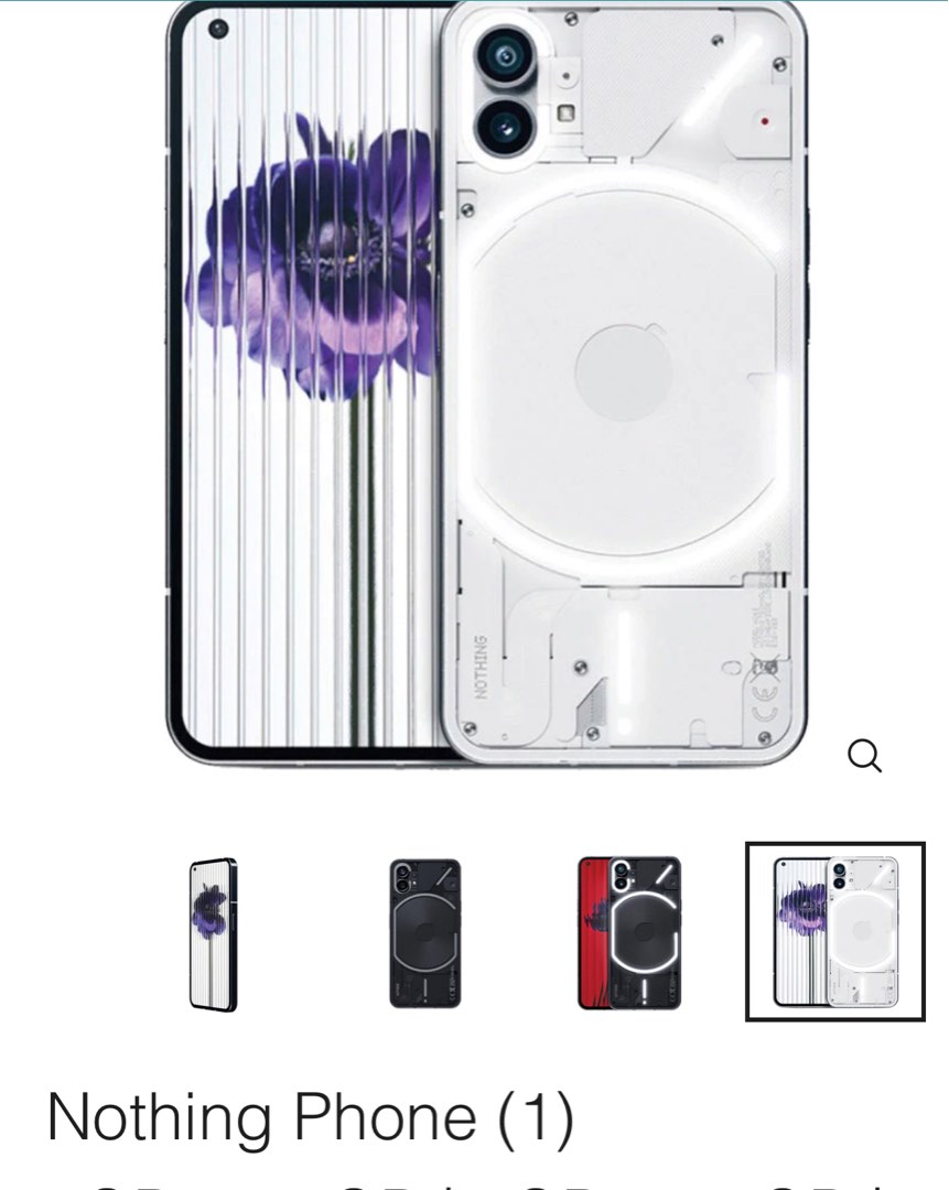 Nothing PHONE (1), Mobile Phones & Gadgets, Mobile Phones, Android ...