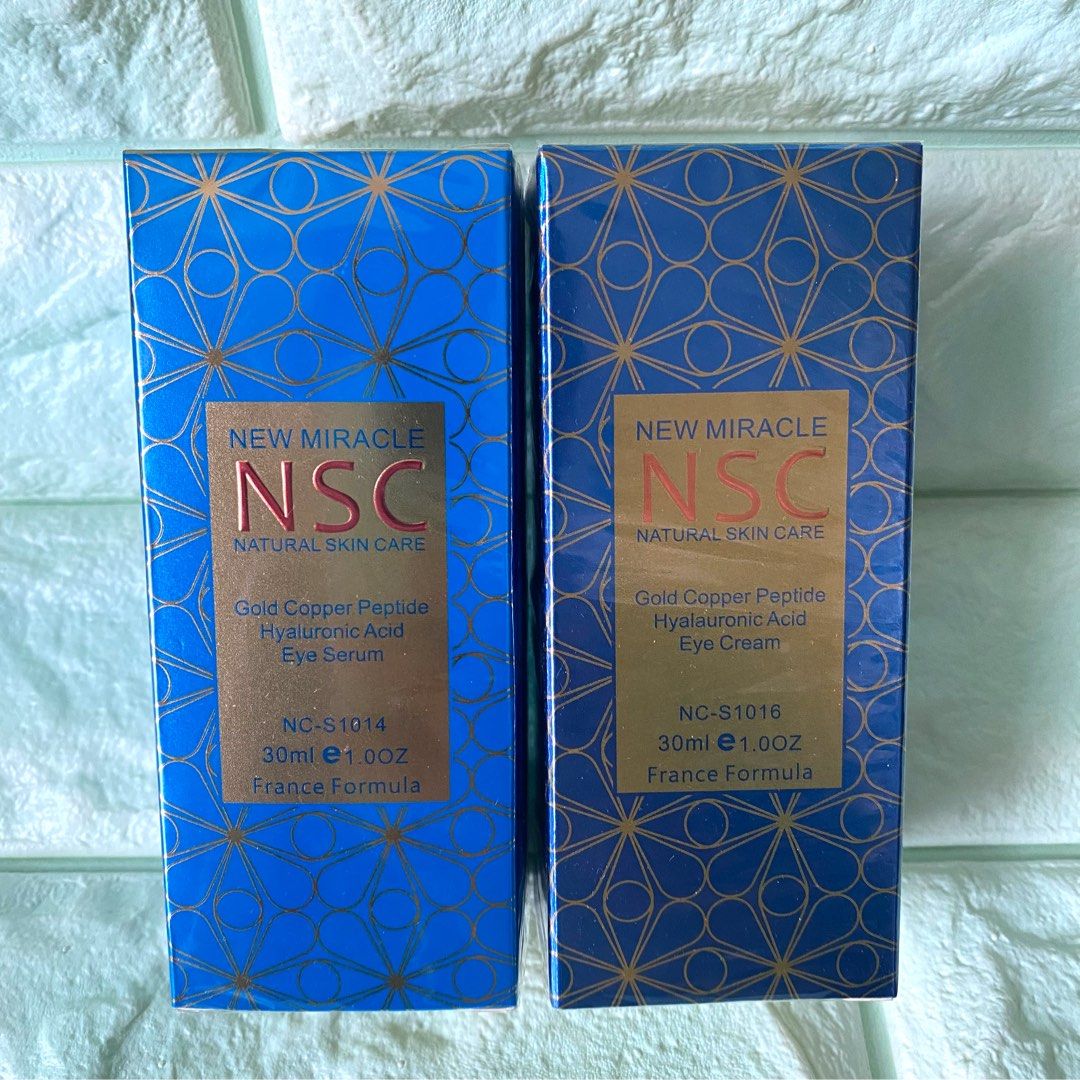 NSC eye cream + serum, 美容＆個人護理, 健康及美容 - 皮膚護理, 面部 - 面部護理 - Carousell