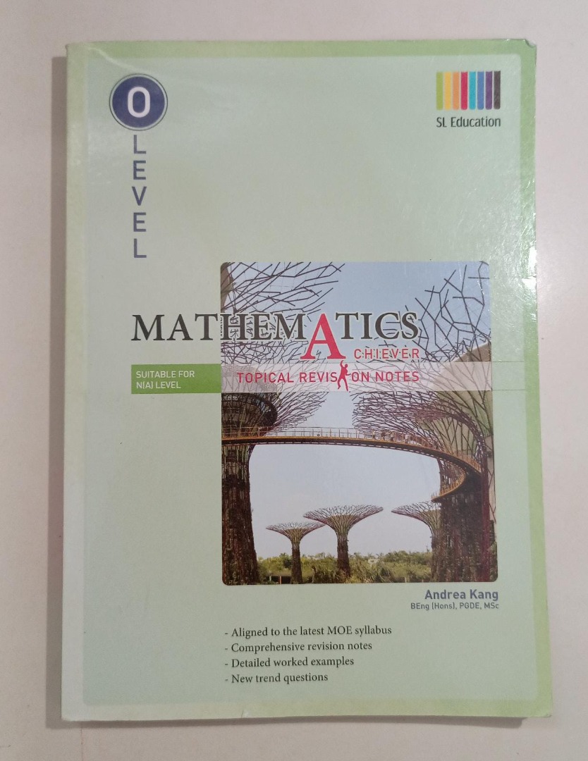 O Level A and E Maths Tropical Revision Notes, Hobbies & Toys, Books ...
